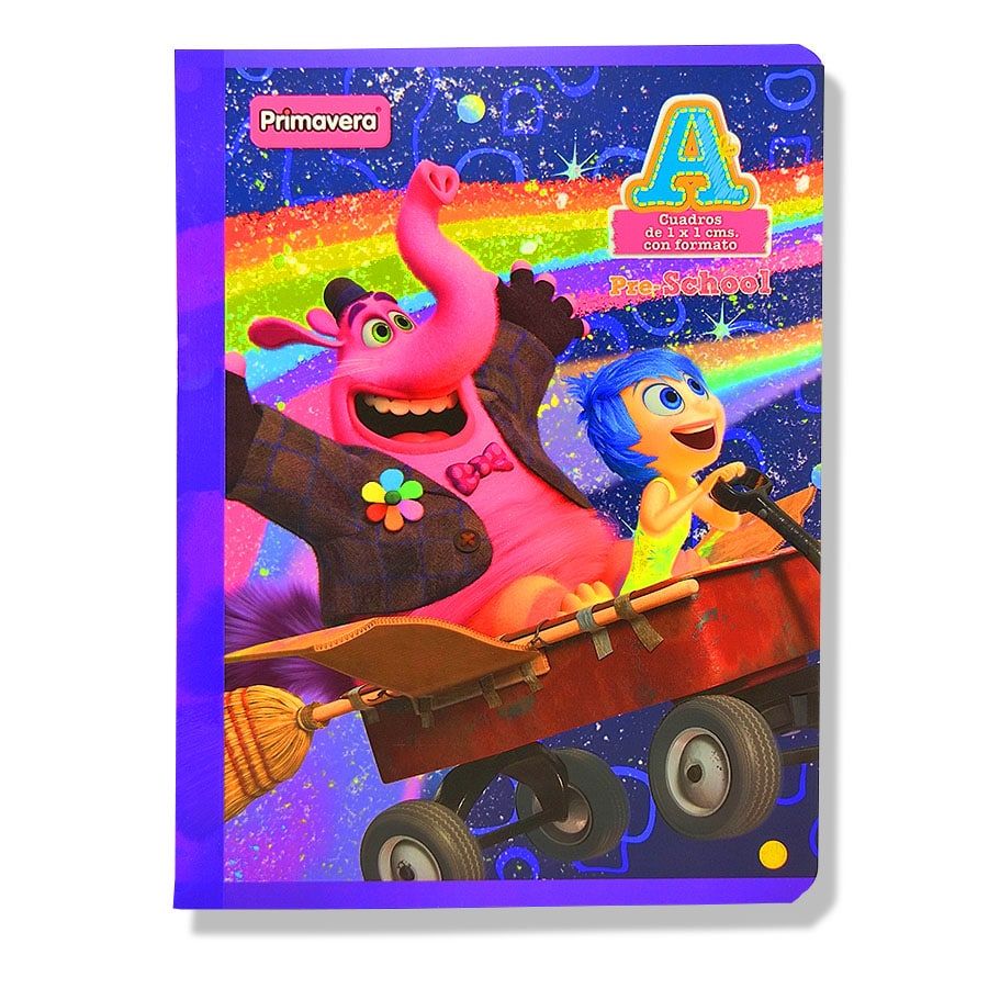 Cuaderno Primavera Pre-School A Cuadros1x1-Formato 100 Hojas Ref.1400 ...