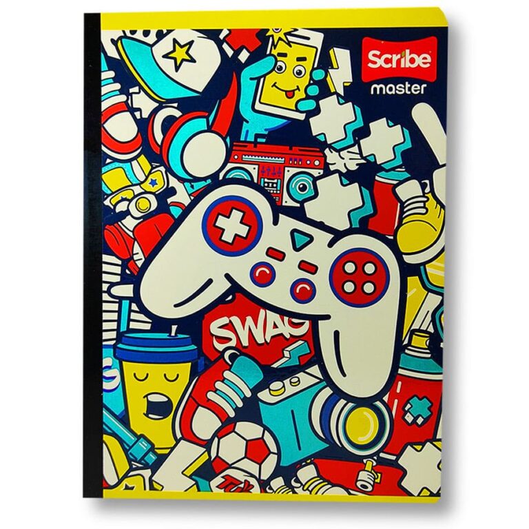 Cuaderno Scribe Master Cosido Cuadriculado 100 Hojas Motivo Niño ...