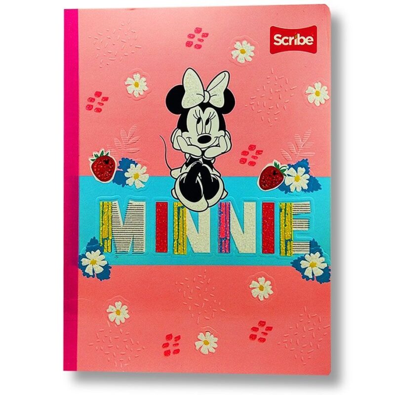 Cuaderno Cosido Scribe Cuadriculado 100 Hojas Minnie Mouse ...