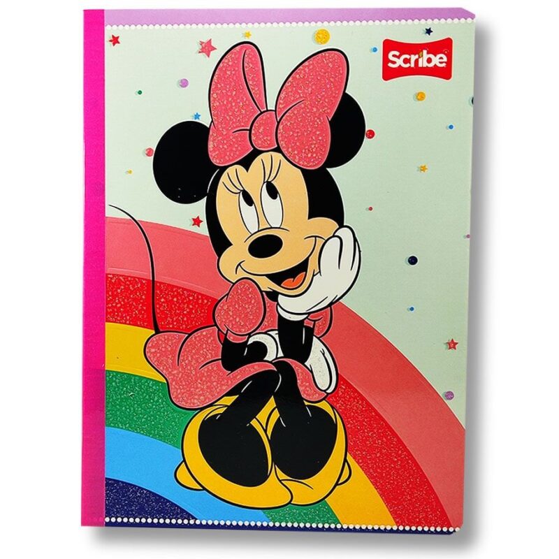 Cuaderno Cosido Scribe Cuadriculado 100 Hojas Minnie Mouse ...