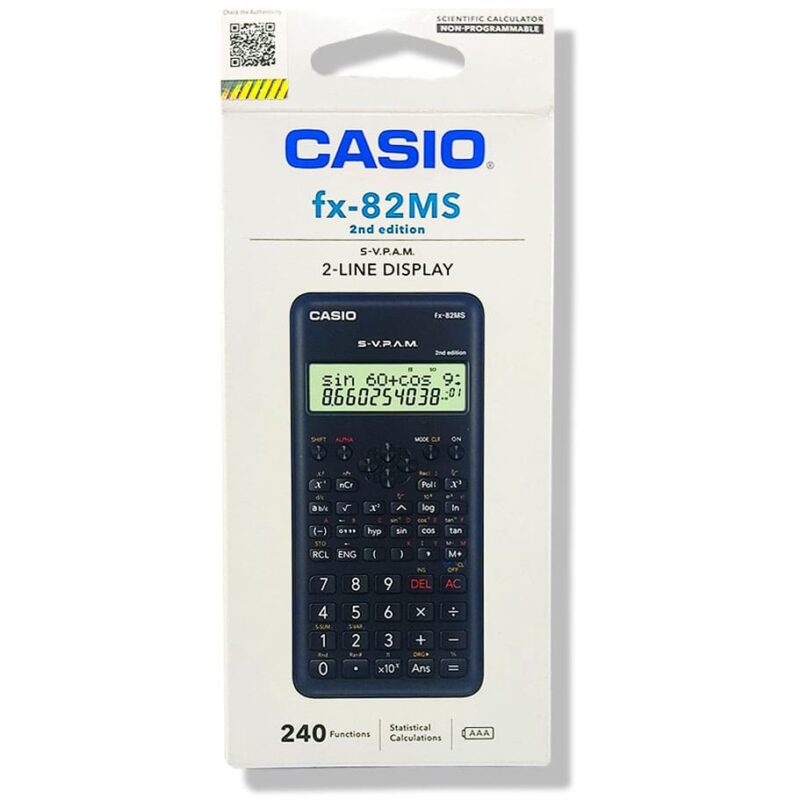 Calculadora Científica Casio FX-82MS - elchiquitindelospreciosbajos.com