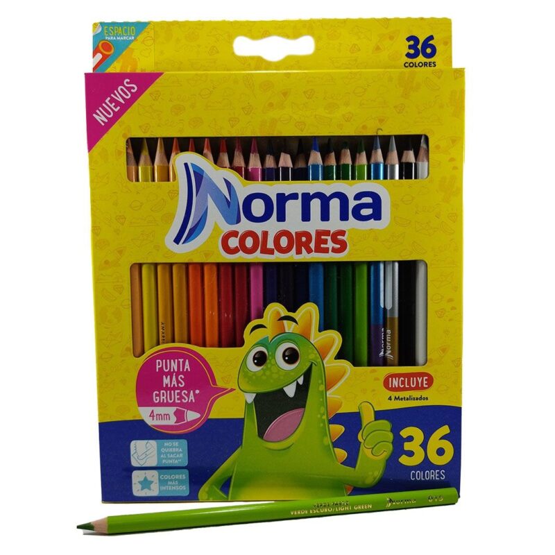 Colores Norma x36 - elchiquitindelospreciosbajos.com