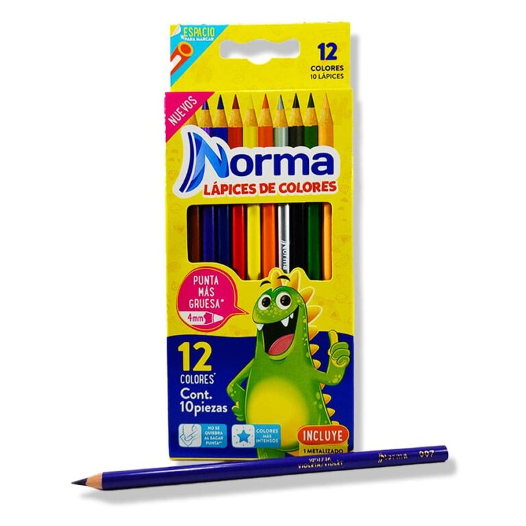 Colores Norma x10 +2 - elchiquitindelospreciosbajos.com