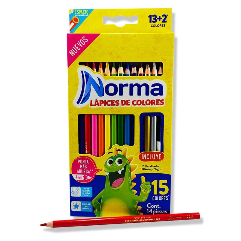 Colores Norma x13 + 2 - elchiquitindelospreciosbajos.com