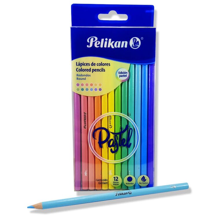 Colores Pelikan x12 Edición Pastel - elchiquitindelospreciosbajos.com