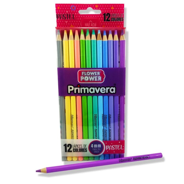 Colores Primavera Flower Power x12 Edición Pastel ...