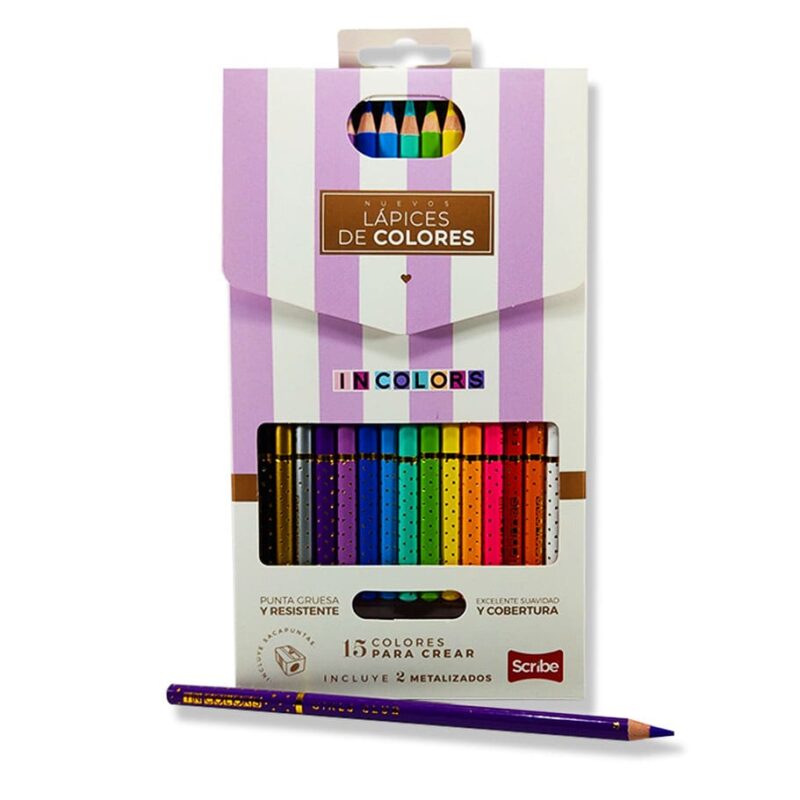 Colores Scribe In Colors x15 - elchiquitindelospreciosbajos.com
