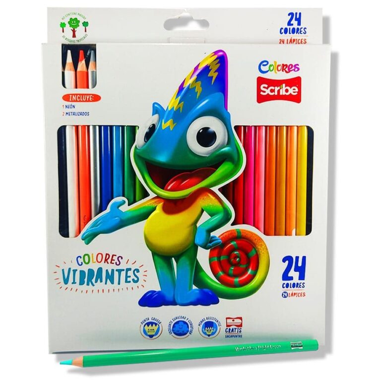 Colores Scribe x24 - elchiquitindelospreciosbajos.com