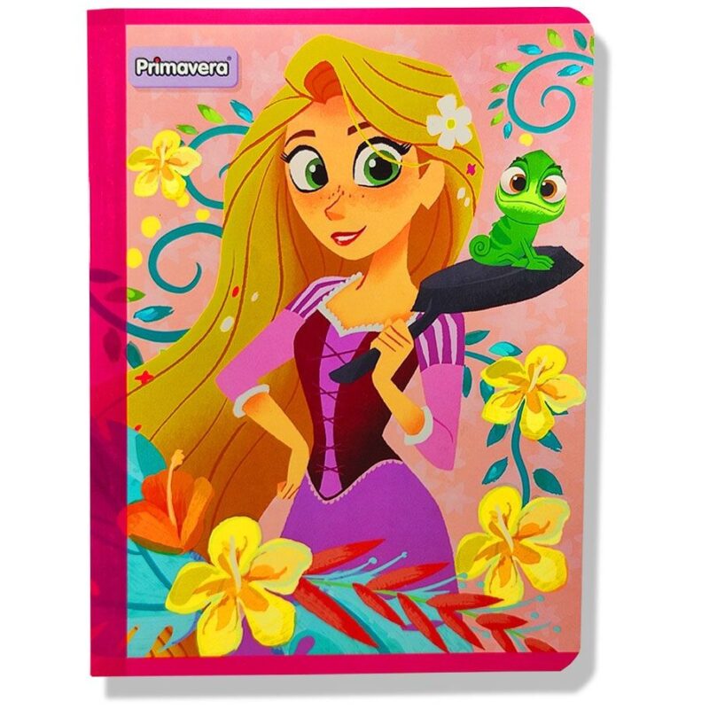 Cuaderno Cosido Primavera 100 Hojas Cuadriculado Disney Niña ...