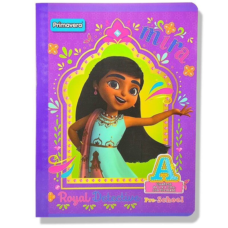 Cuaderno Primavera Pre-School A Cuadros1x1-Formato 100 Hojas Ref.1400 ...