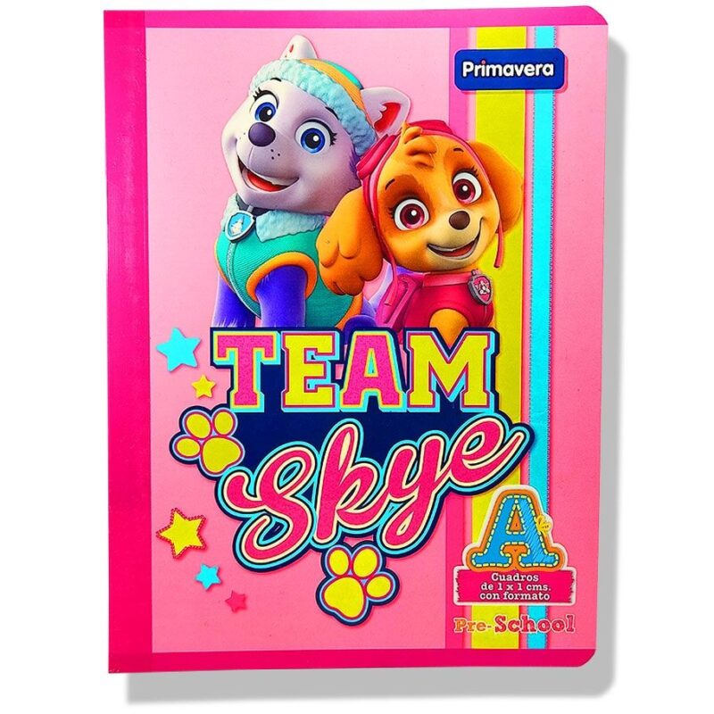 Cuaderno Primavera Pre-School A Cuadros1x1-Formato 100 Hojas Ref.1480 ...