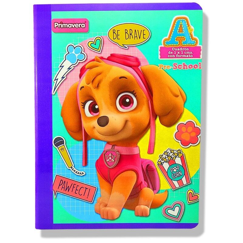 Cuaderno Primavera Pre-School A Cuadros1x1-Formato 100 Hojas Ref.1480 ...