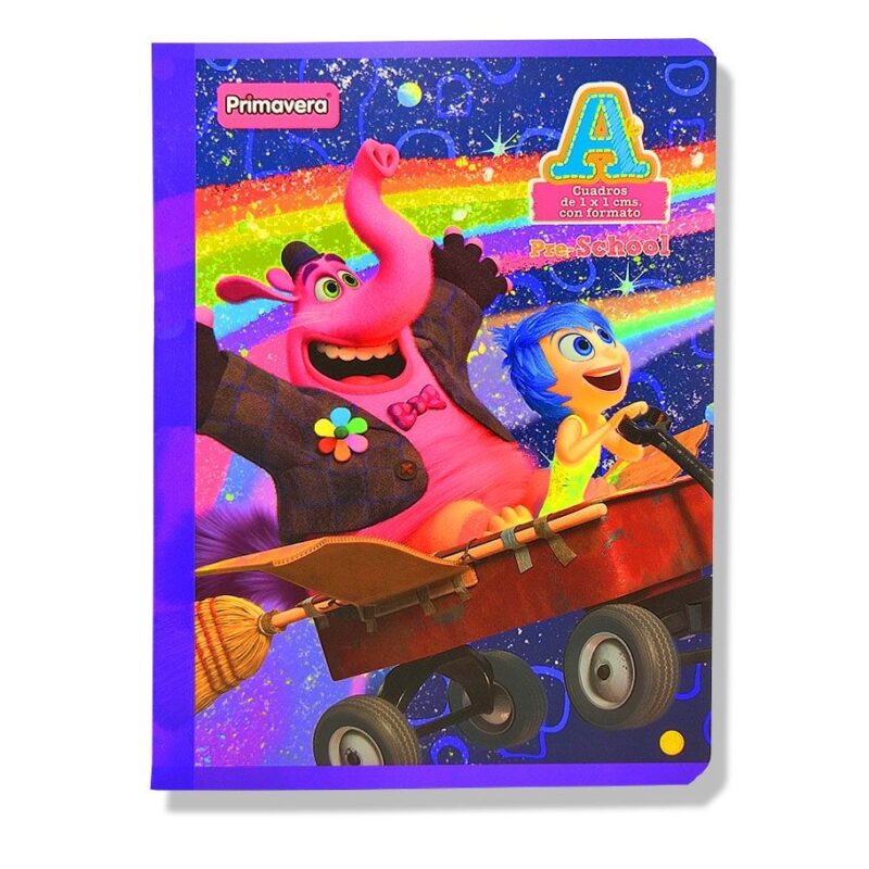 Cuaderno Primavera Pre-School A Cuadros1x1-Formato 100 Hojas Ref.1400 ...