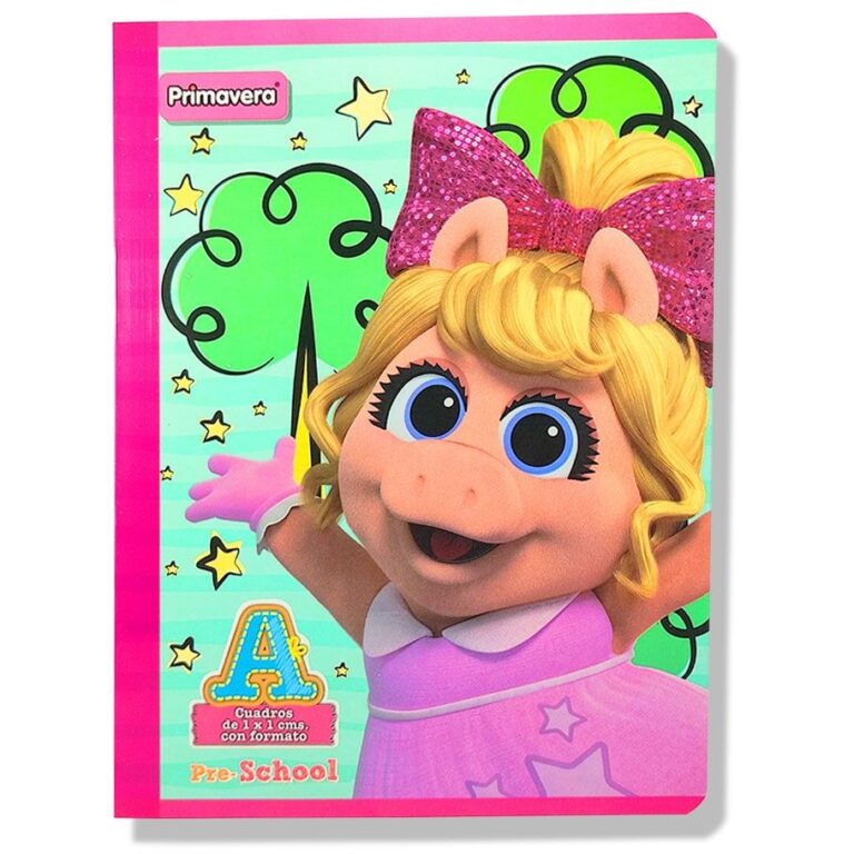 Cuaderno Primavera Pre-School A Cuadros1x1-Formato 100 Hojas Ref.1400 ...