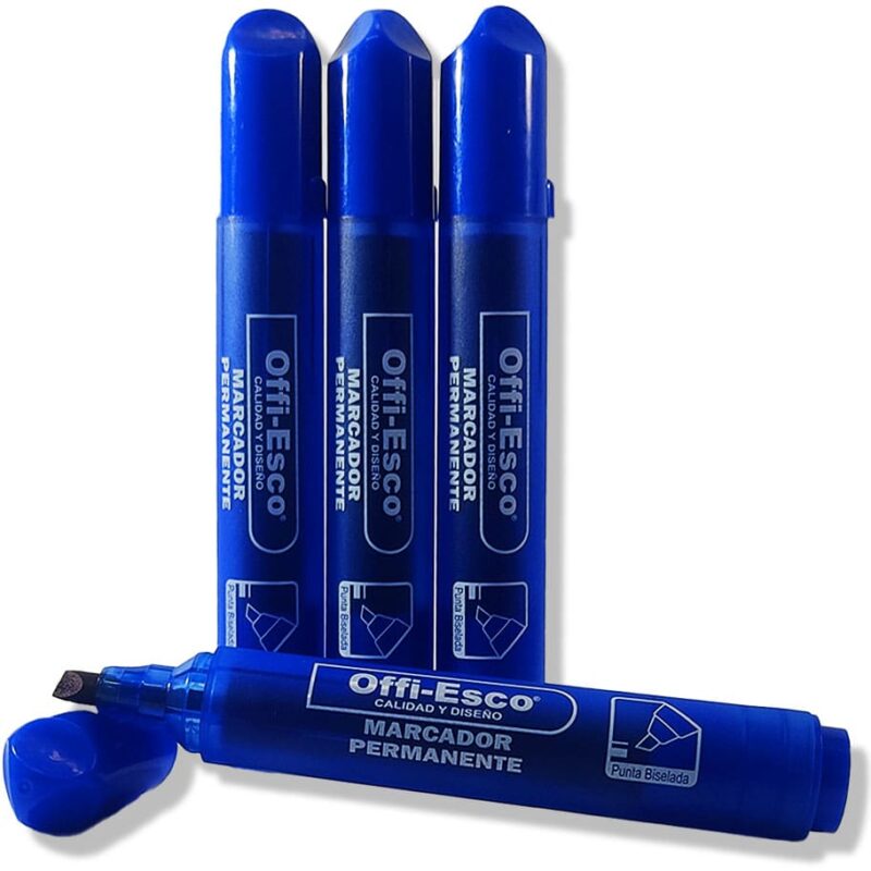 Marcador Permanente Offi-Esco x Unidad - elchiquitindelospreciosbajos.com