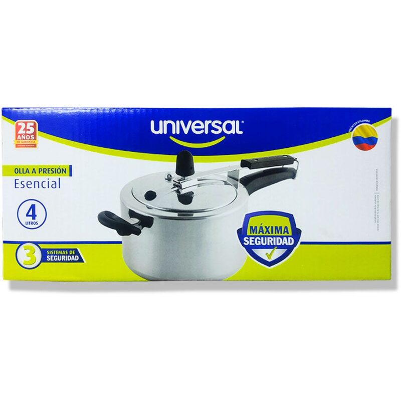 Olla A Presión Universal 4 Litros - elchiquitindelospreciosbajos.com