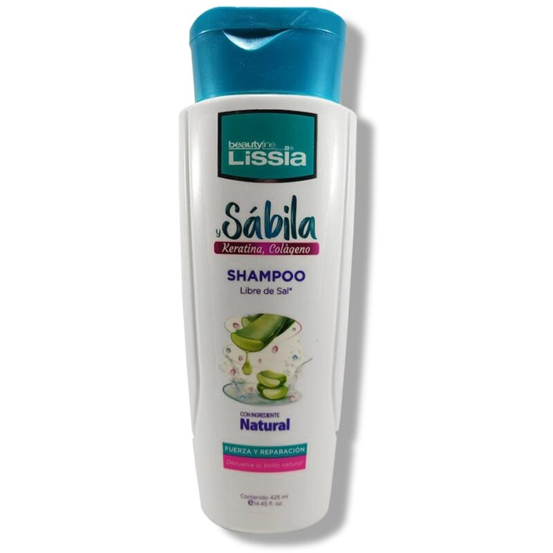 Shampoo Lissia Sábila Y Colágeno 425ml - elchiquitindelospreciosbajos.com